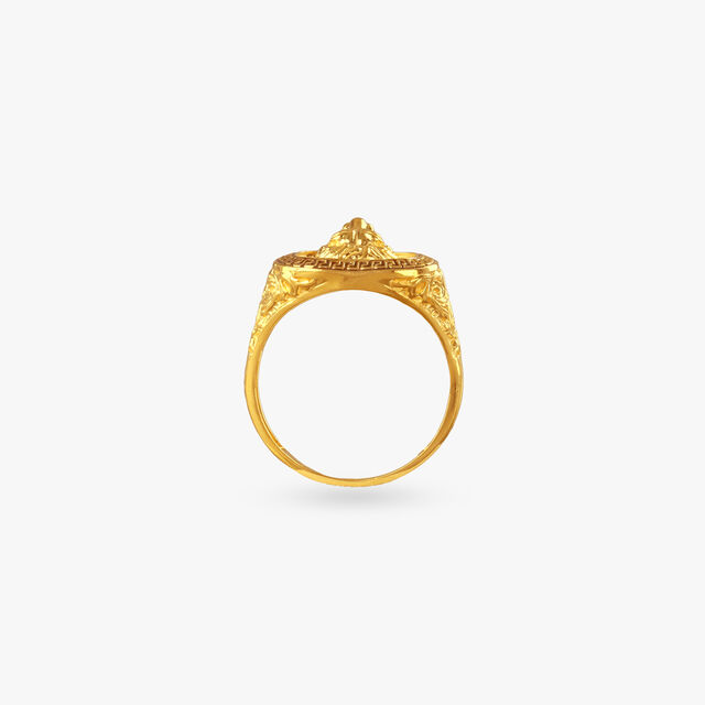 Buy Majestic Mane Gold Ring for Men at Best Price | Tanishq US