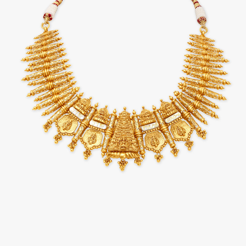 Buy The Chozha Necklace Set at Best Price | Tanishq US