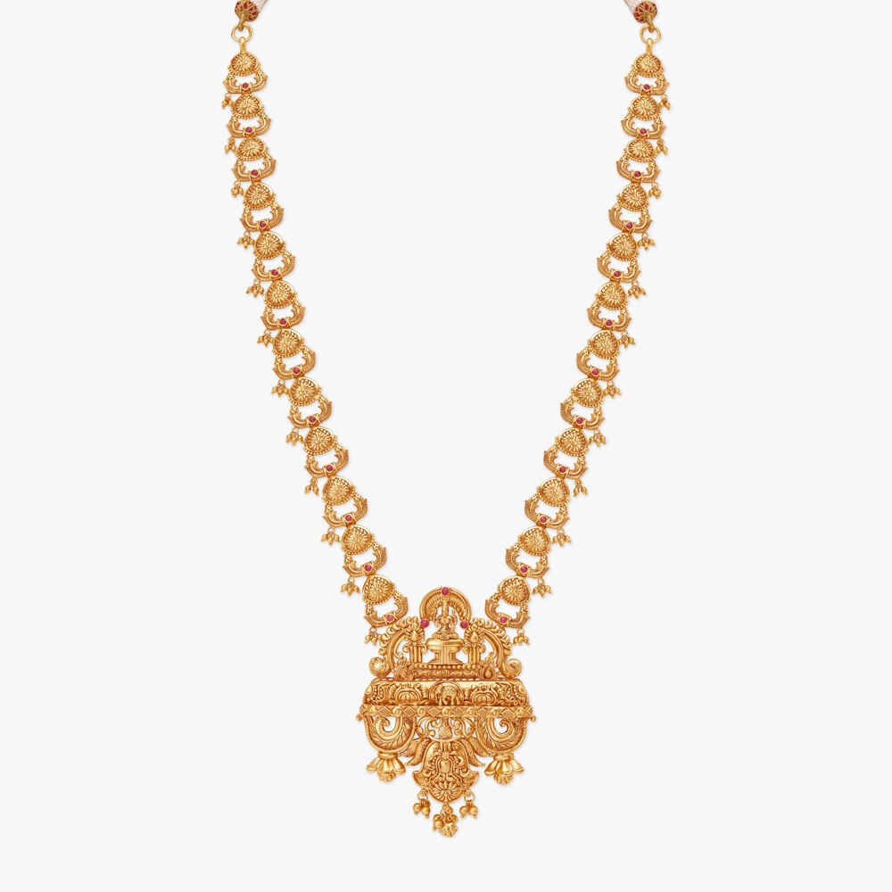Tanishq long haram designs store