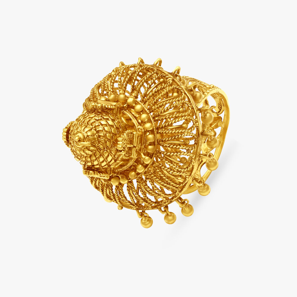 Buy Timeless Gopuram Ring at Best Price | Tanishq US