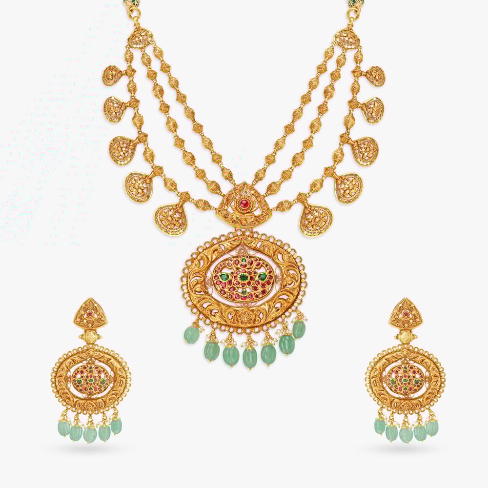 Buy Dharohar Artisanal Jewelry Collection Online | Tanishq USA