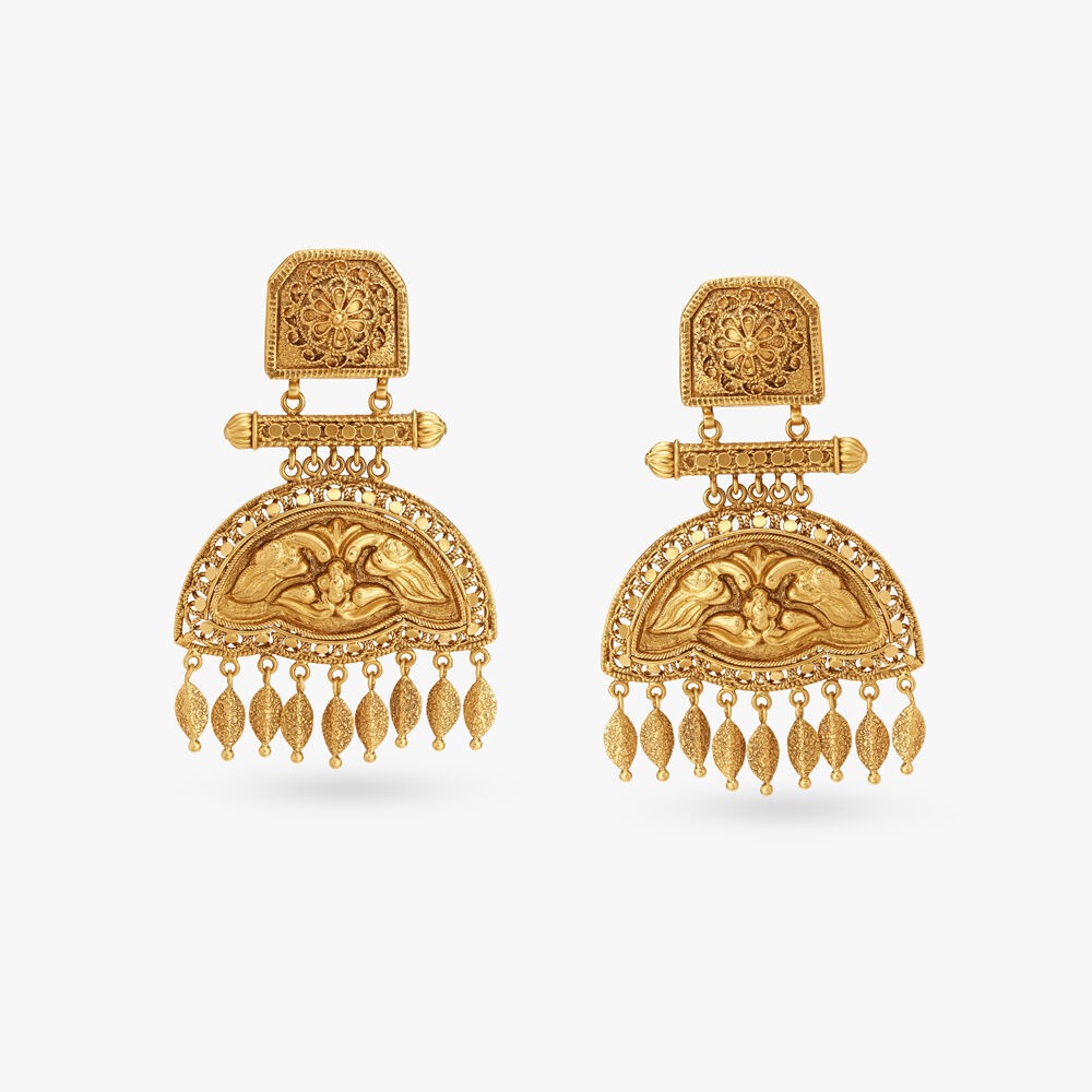 Buy Majestic Chitrai Ornate Beads Necklace Set at Best Price | Tanishq US