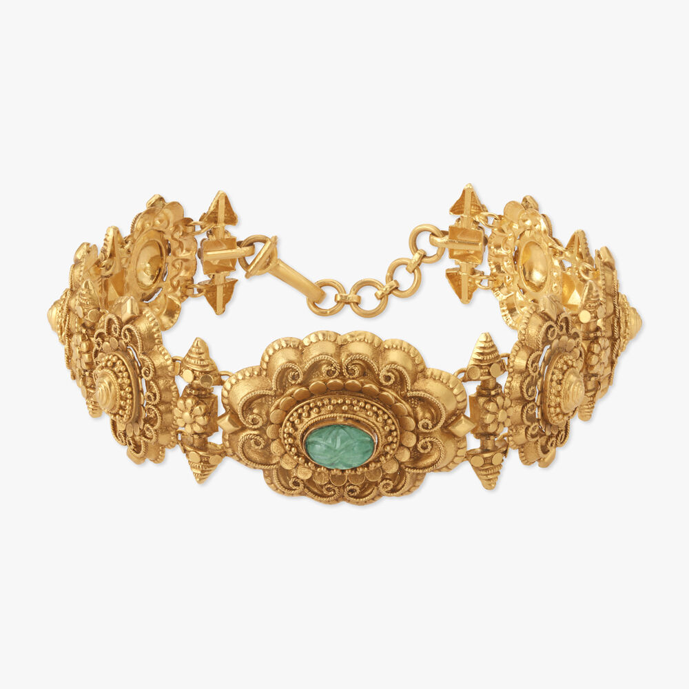 Buy Artistic Aura Bracelet with Chitrai and Oval Stamps at Best Price ...