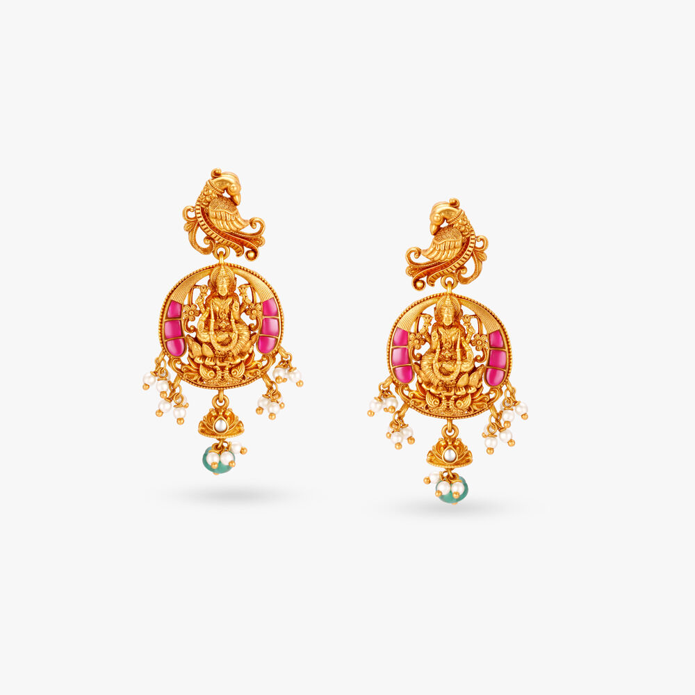 Buy Regal Gold Kanthi Set at Best Price | Tanishq US