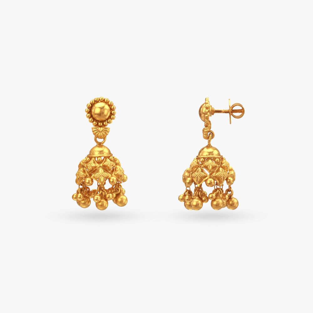 Buy Timeless Temple Gold Necklace Set at Best Price | Tanishq US