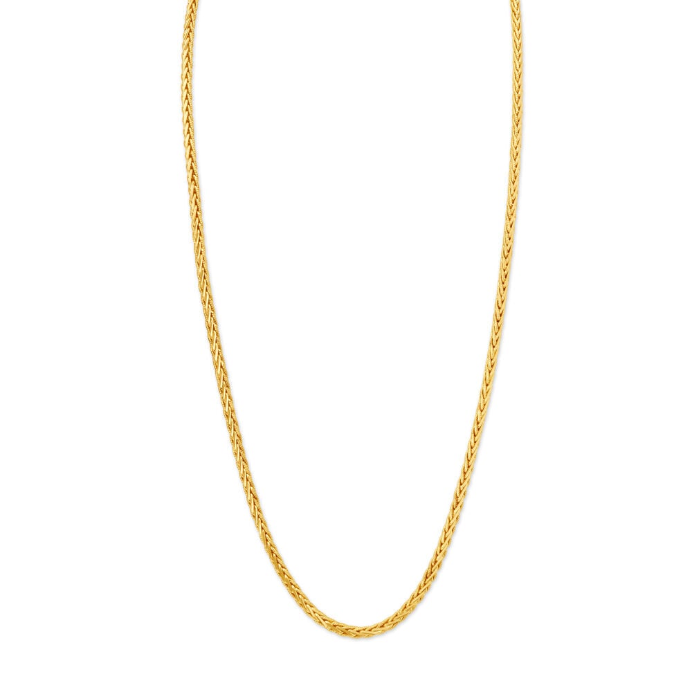 Buy Dazzling Gold Chain at Best Price | Tanishq UAE