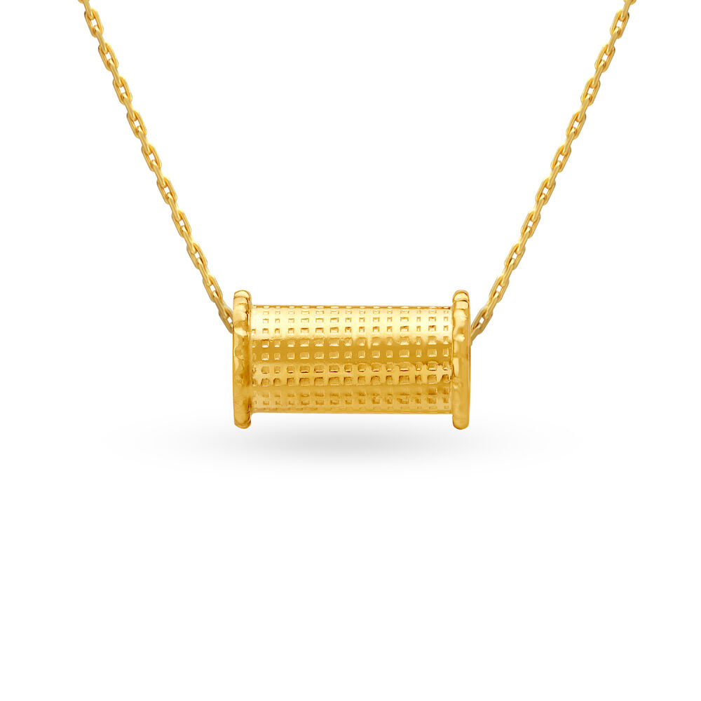 Buy Sleek Gold Pendant Jacket at Best Price | Tanishq US