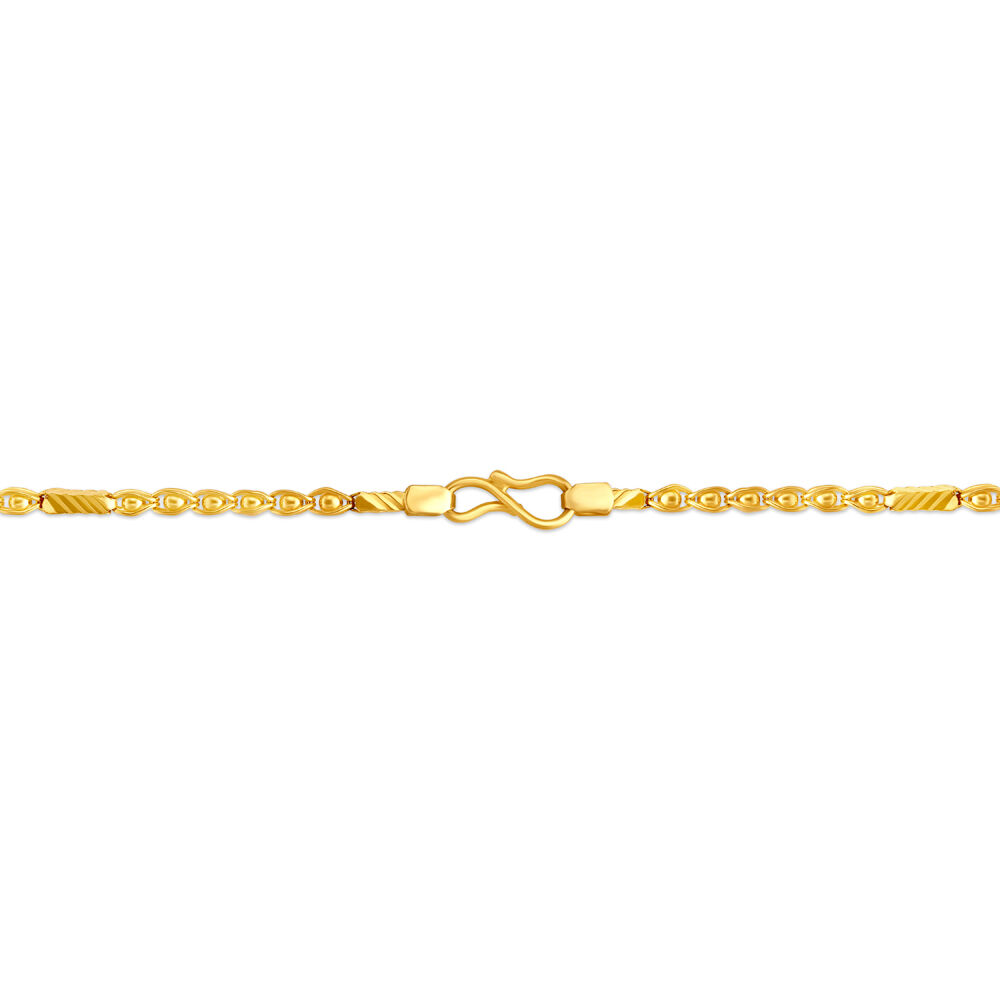 Buy Traditional Patterned Gold Chain at Best Price | Tanishq UAE