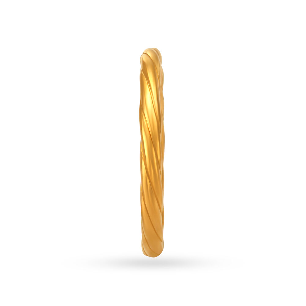 Buy Plain Gold Finger Ring at Best Price | Tanishq US