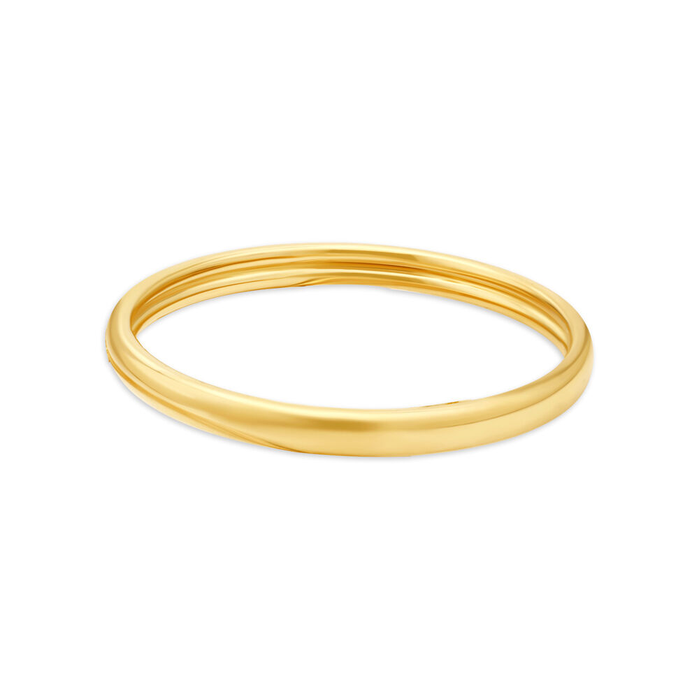 Buy Classic Plain Gold Bangle at Best Price | Tanishq US