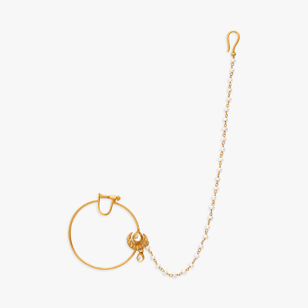 Buy Classy traditional Nose Pin at Best Price | Tanishq US