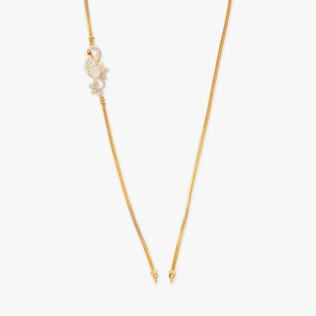 Elegant Diamond Thali Kodi Chain