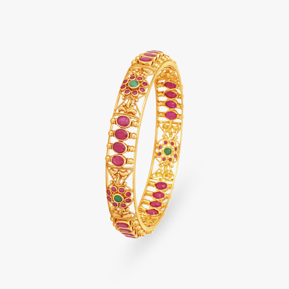 Buy Legacy Gold Bangle at Best Price | Tanishq US