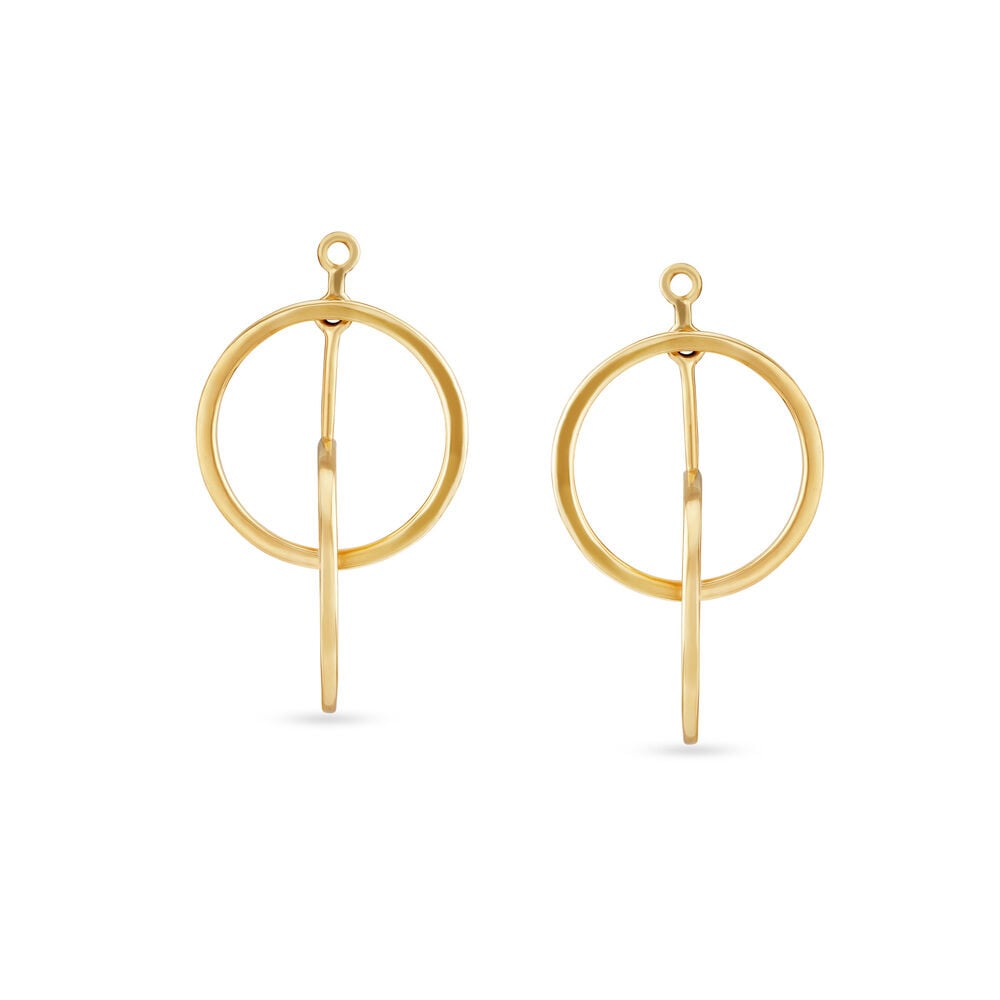 18 karat gold earrings online store