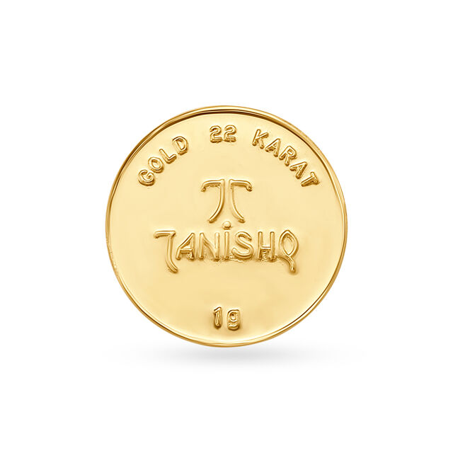 Buy 1 gram 22 Karat Gold Coin at Best Price | Tanishq UAE