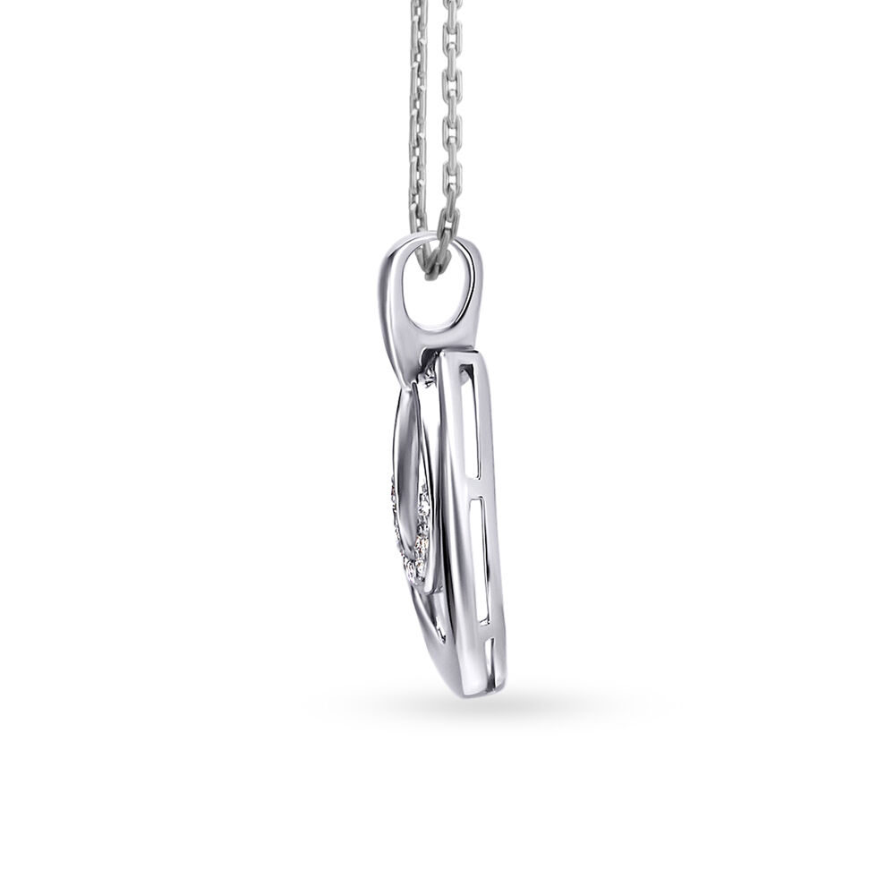Buy Aarini Platinum and Diamond Pendant at Best Price | Tanishq UAE