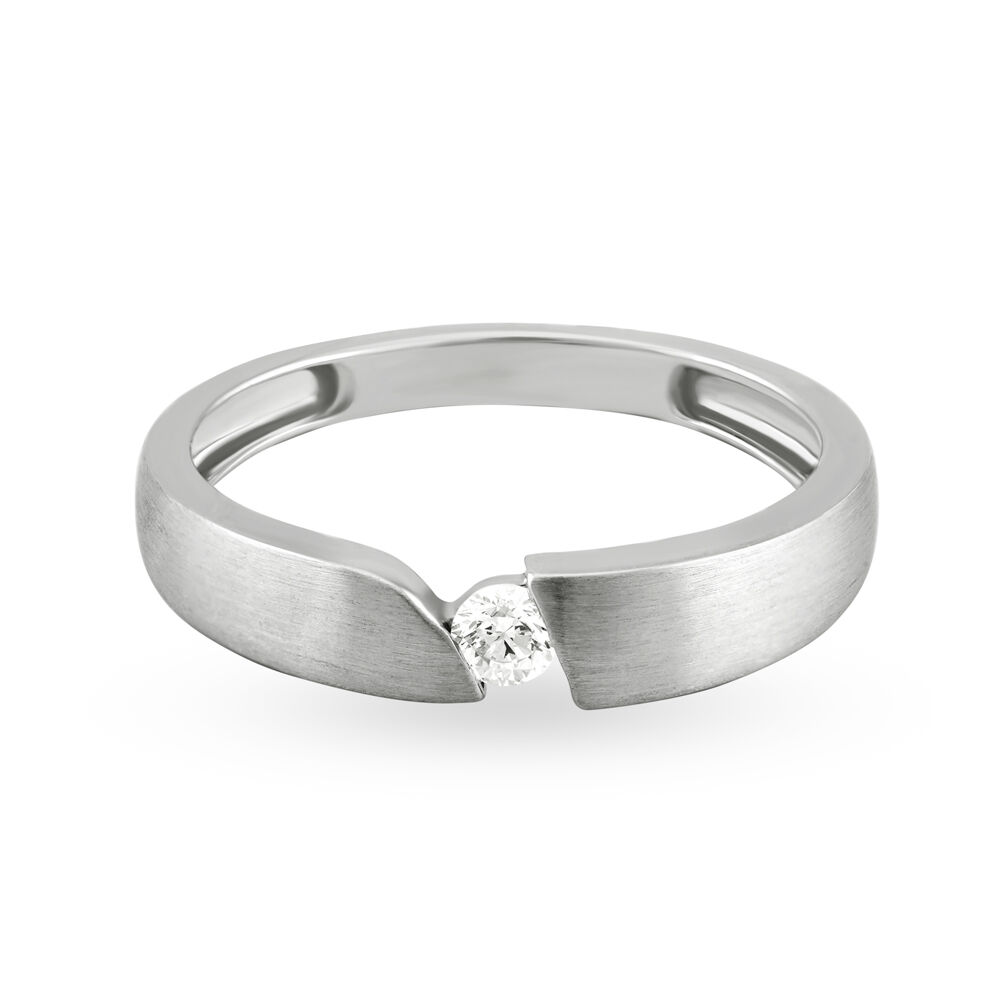 Buy Classic 950 Platinum Sleek Band Ring at Best Price | Tanishq US