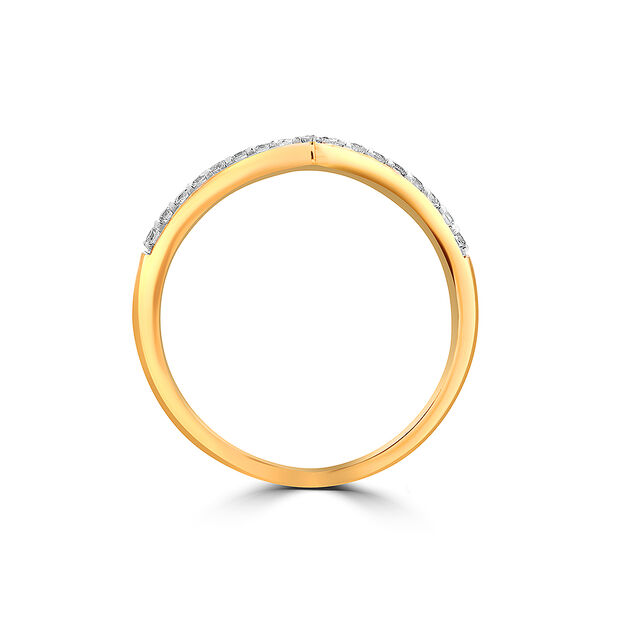 Serenity Stackable Multipurpose Solitaire Finger Ring