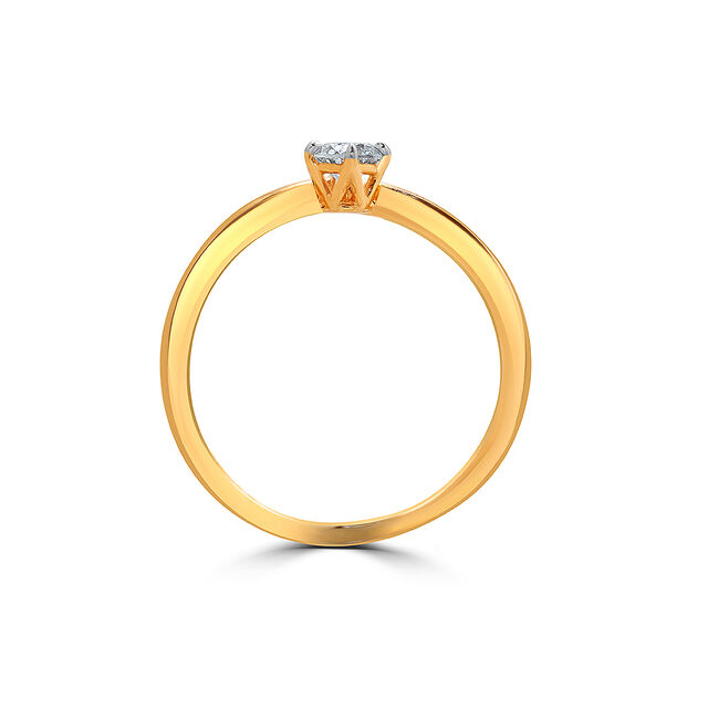 Serenity Stackable Multipurpose Solitaire Finger Ring