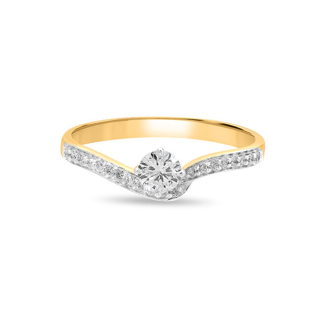 Buy Radiant Fusion Solitaire Finger Ring at Best Price | Tanishq US