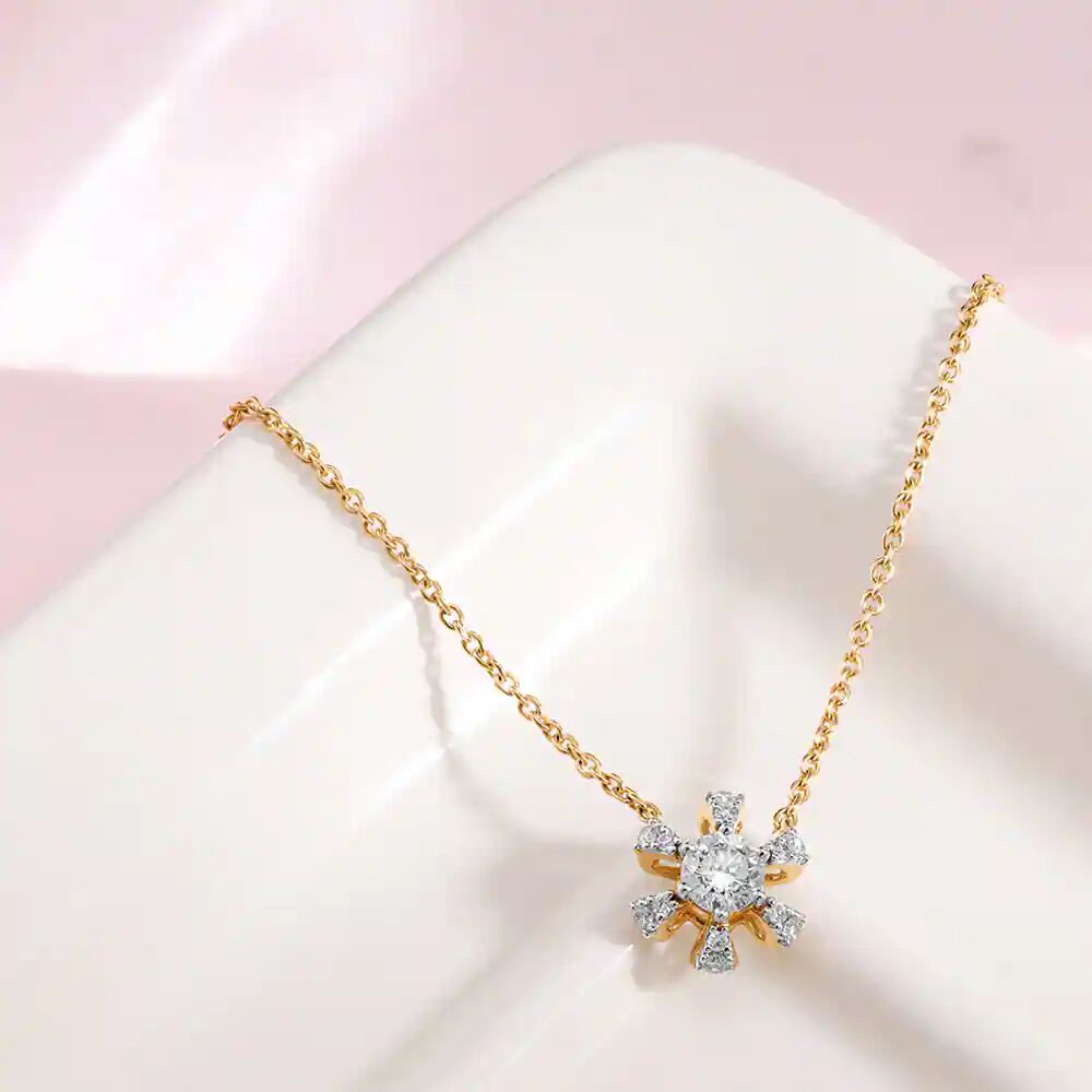 Tanishq solitaire pendant store