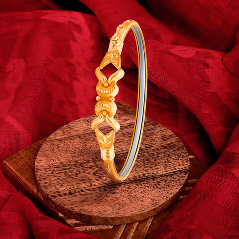 gold pattern bangles