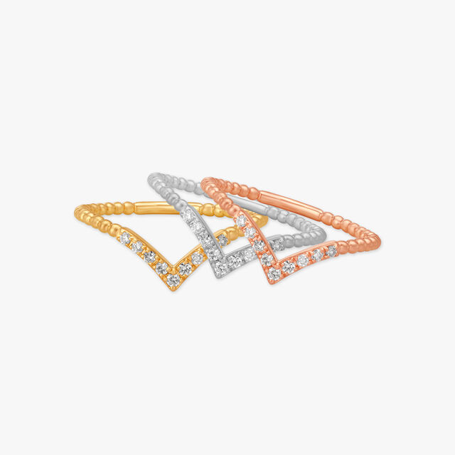 Dainty Stackable Diamond Rings