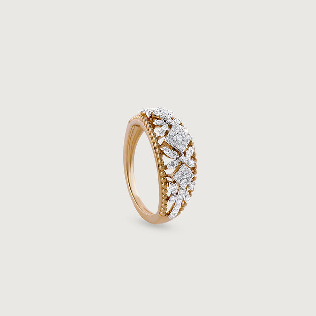 Everlasting Bond Gold & Diamond Finger Ring