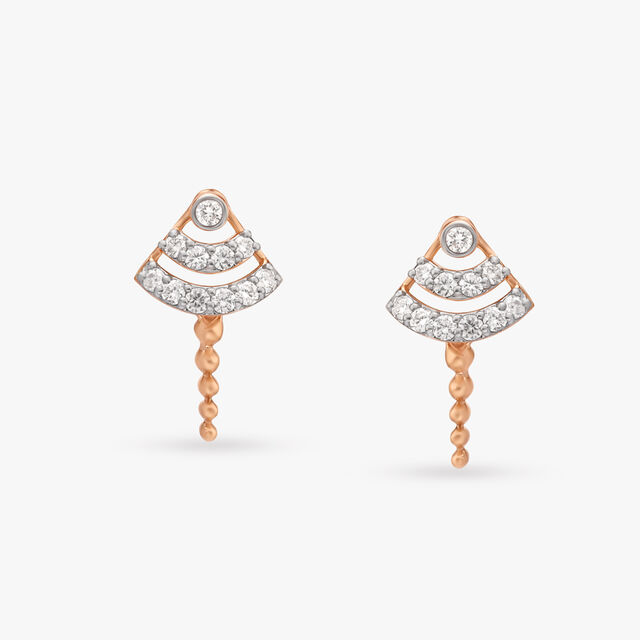Impactful Simplicity Diamond Drop Earrings