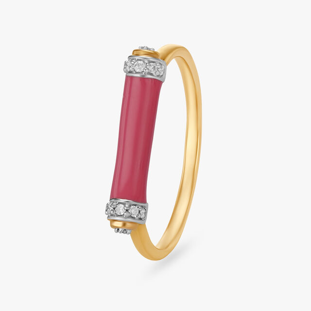 Quirky Stackable Diamond Rings