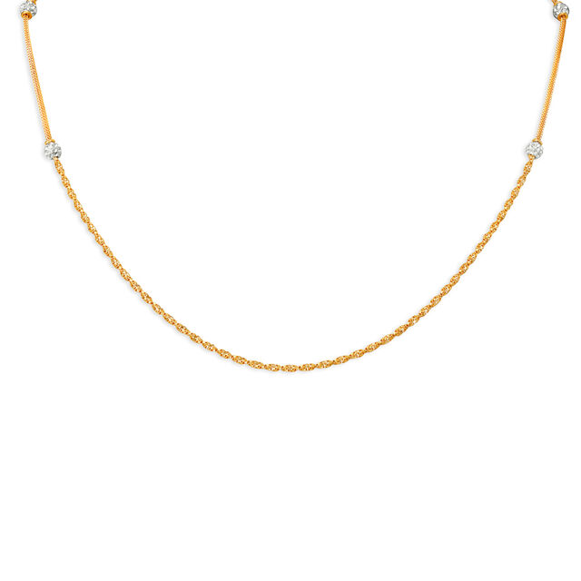 Traditional Gold Bead Chain