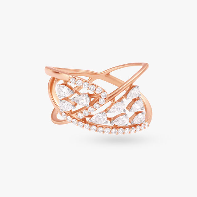 Dew Diamond Finger Ring