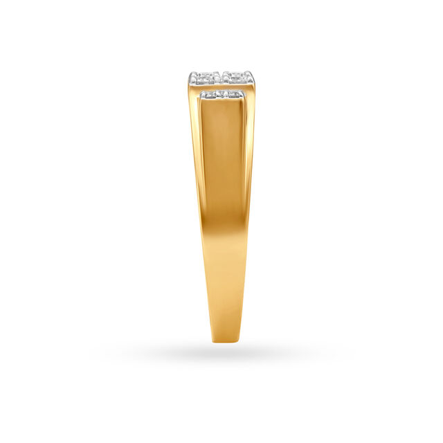 Bridge Casting Finger Ring for Men