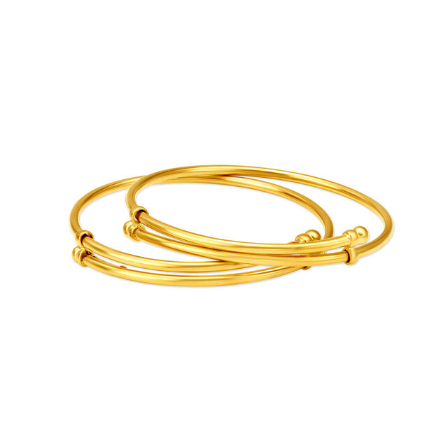 Timeless Gold Bangles For Kids