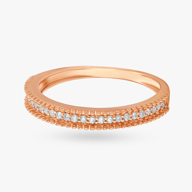 Opulent Linear Diamond Ring