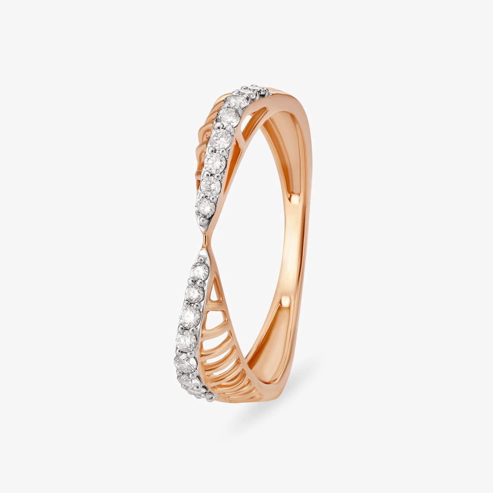Mesmerizing Orbit Diamond Finger Ring