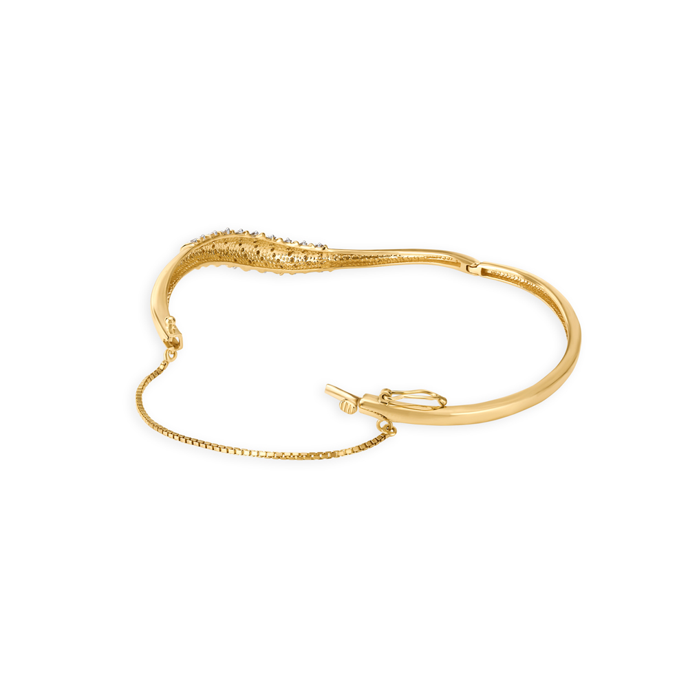 Unique Design Diamond Bangle