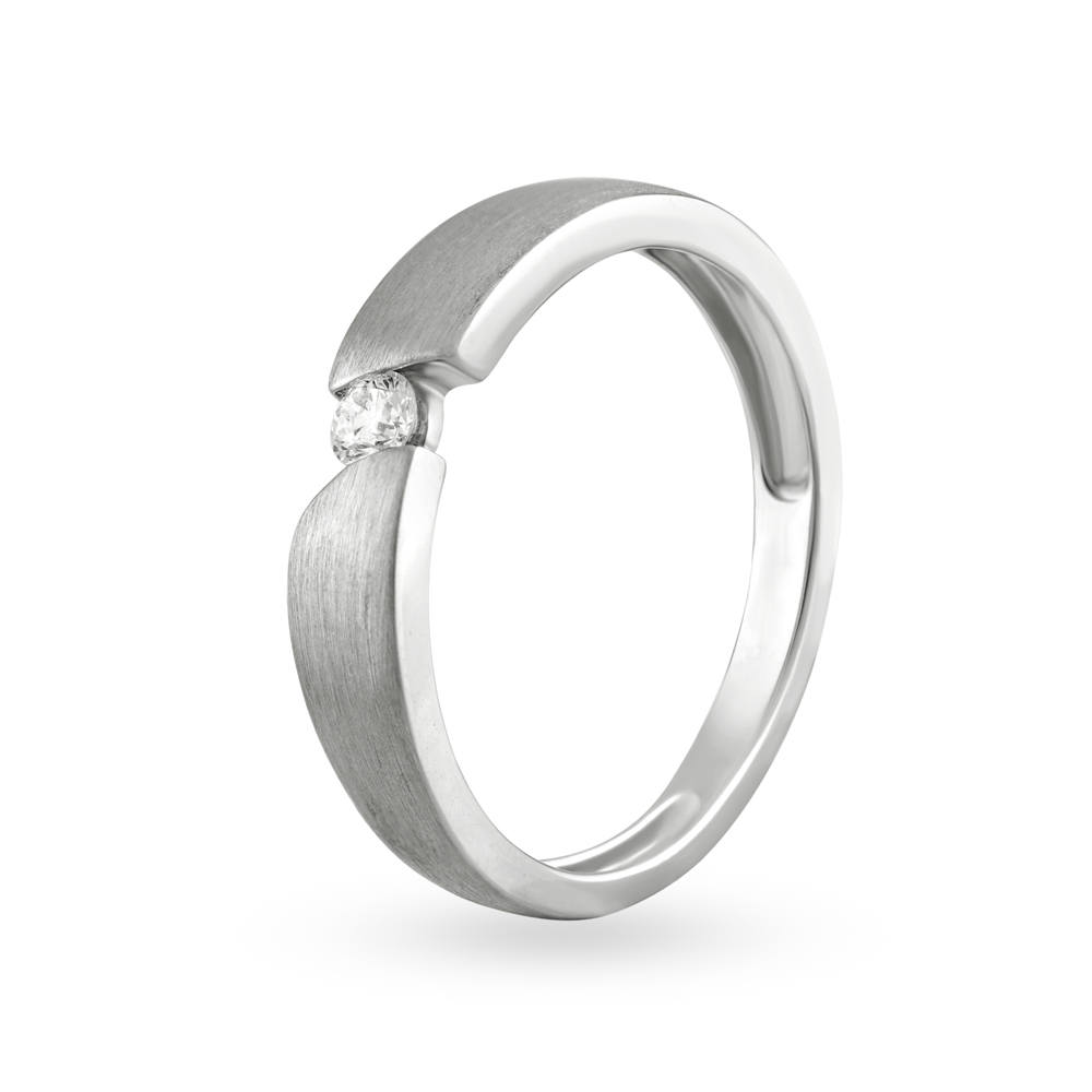 Classic 950 Platinum Sleek Band Ring