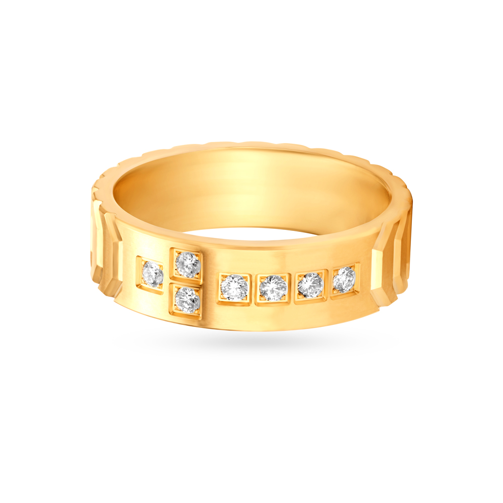 Classy Diamond Finger Band
