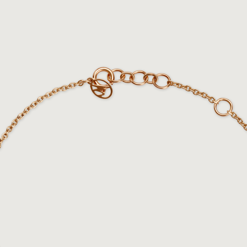 14KT Yellow Gold Wheel Of Life Evil Eye Bracelet