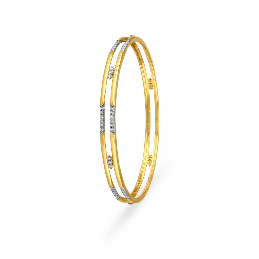 Alluring Diamond Bangle