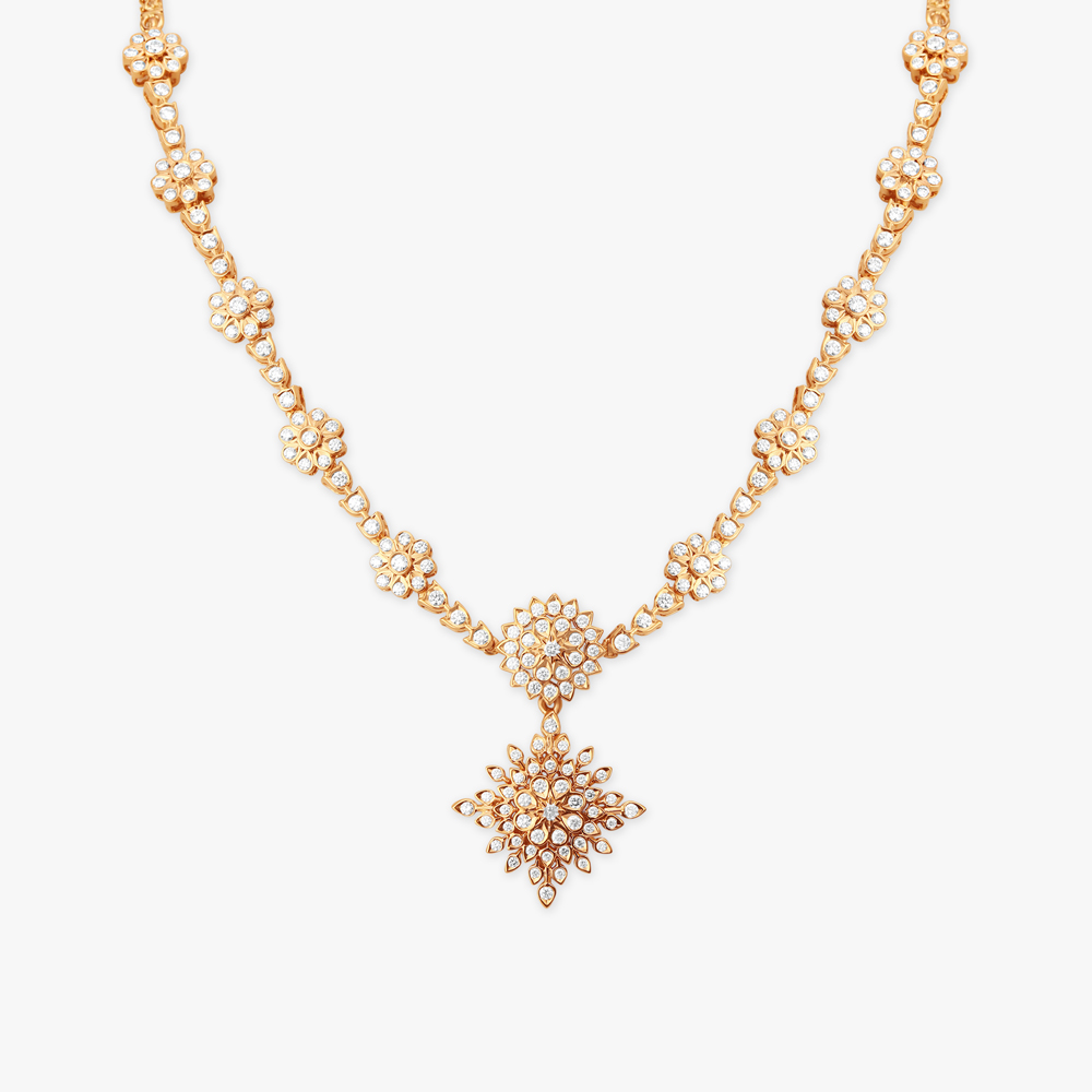 Luminous Diamond Necklace