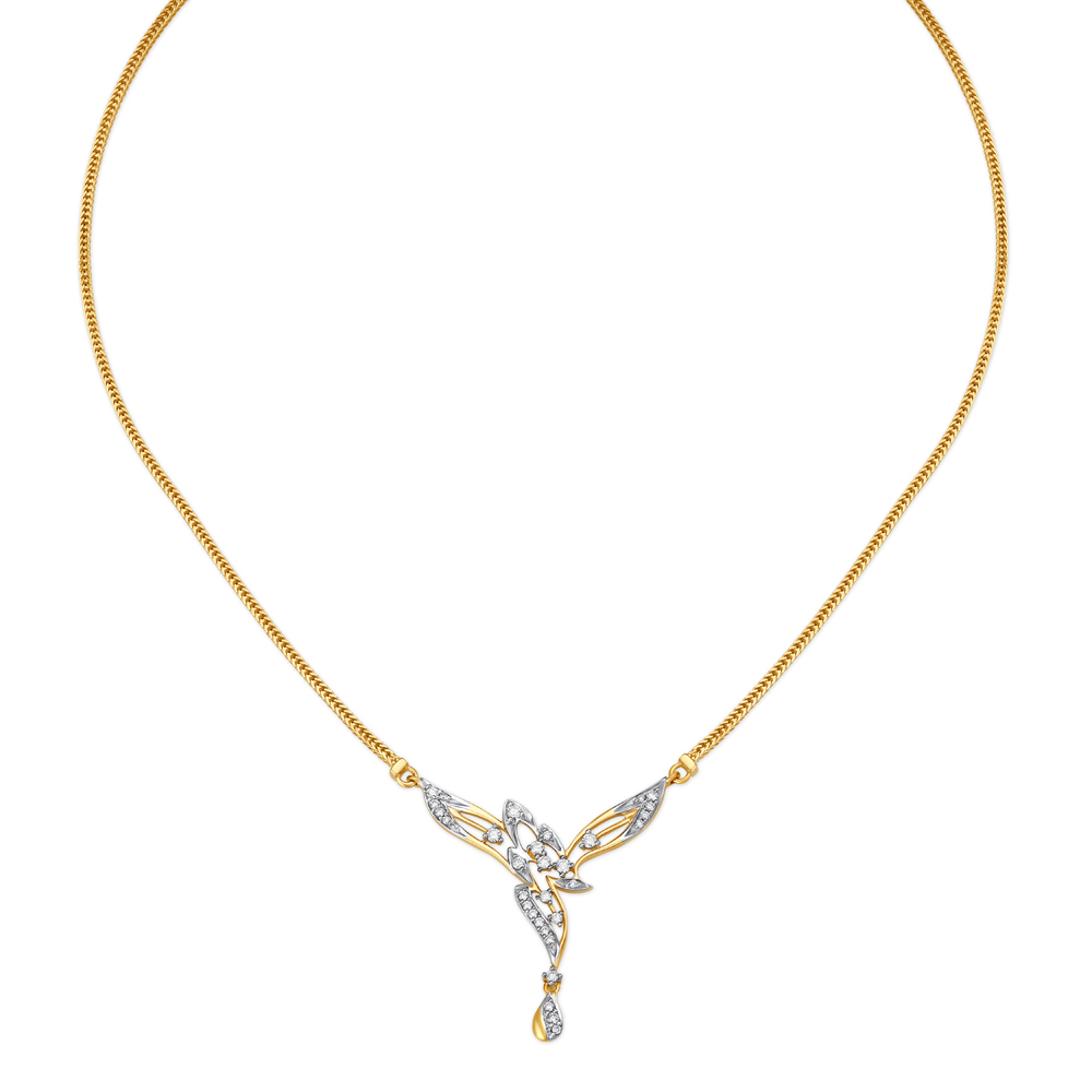 Dazzling Grand Diamond and Gold Necklace