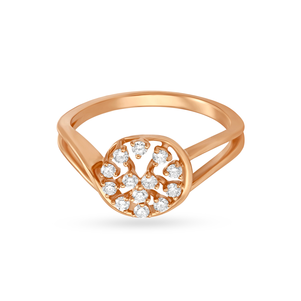 Grand Floral Finger Ring