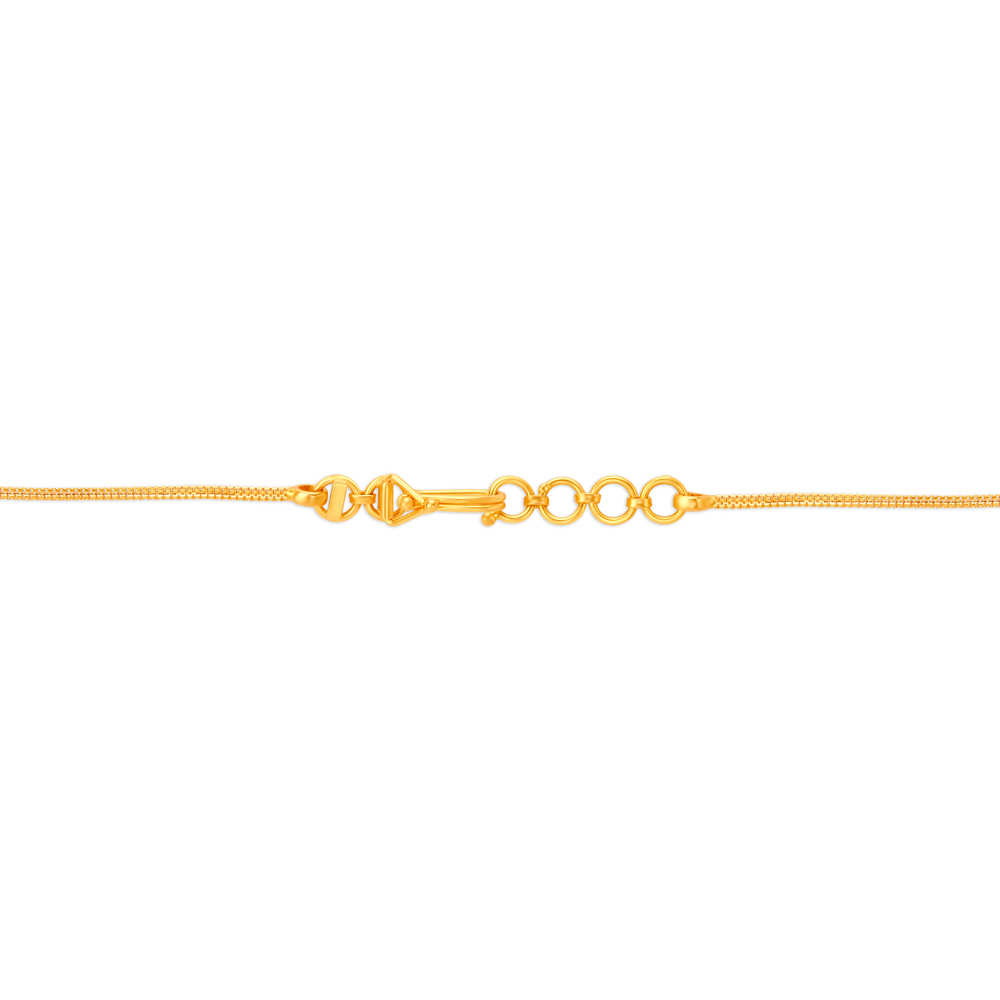 Rawa Work Floral Mangalsutra