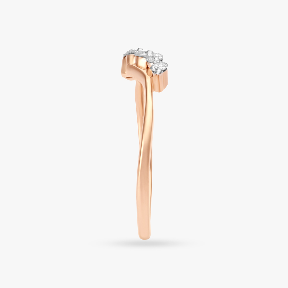 Quintuple Brilliance Diamond Finger Ring
