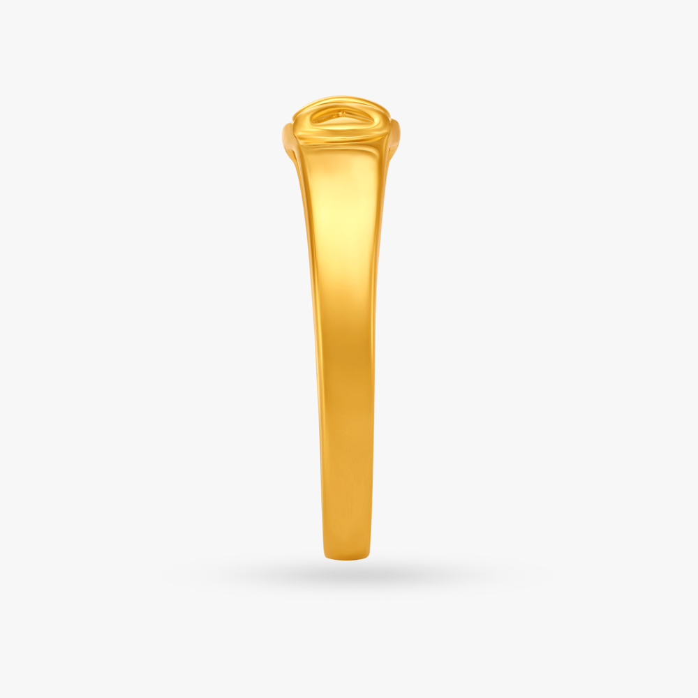 Subtle Embossed Ring for Men