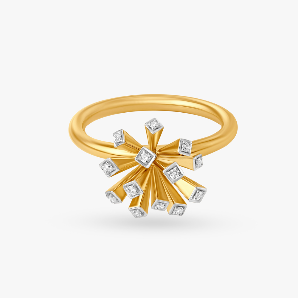 The Gleaming Flecks Ring