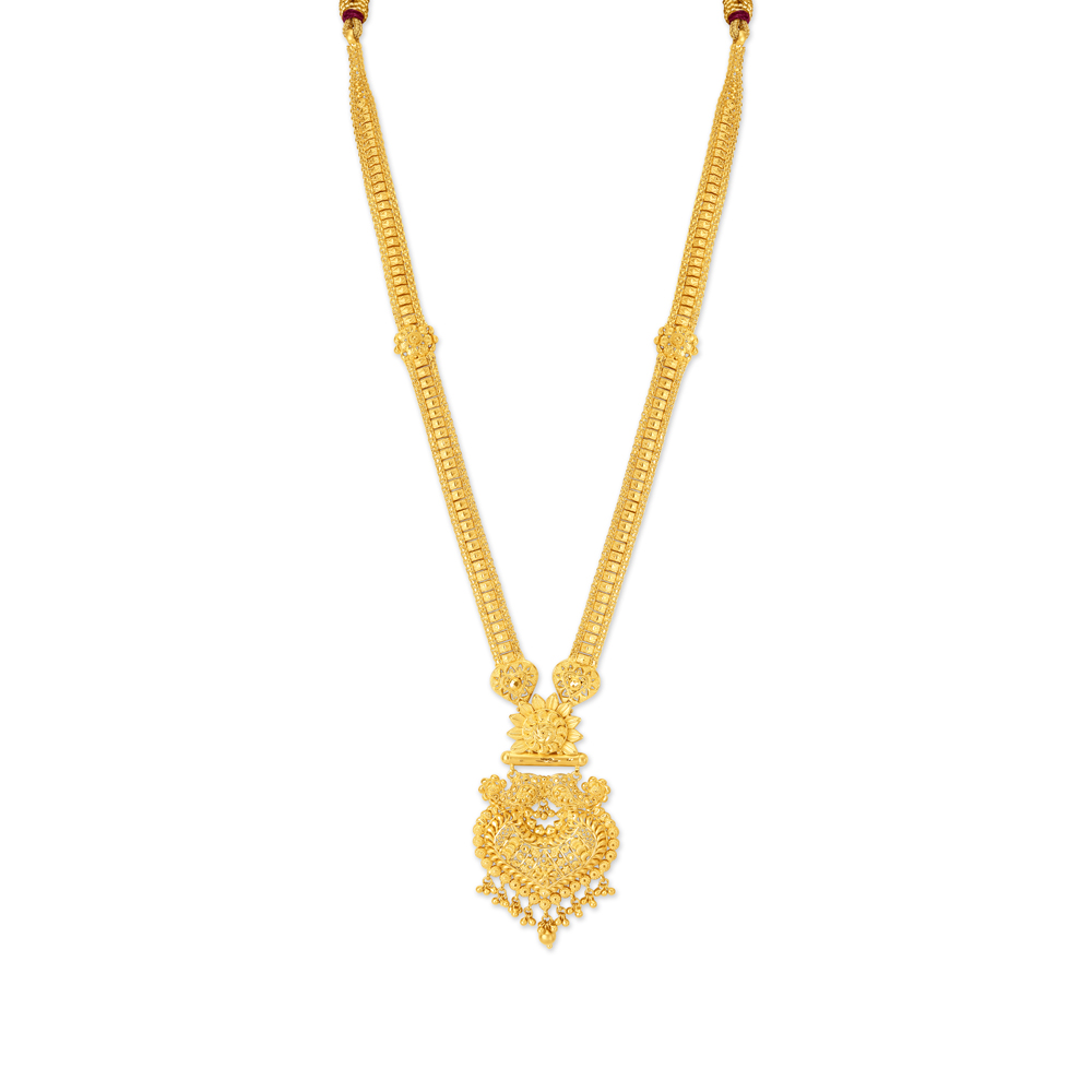 Glamorous Traditional Gold Sita Haar