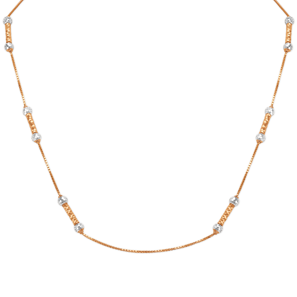 Cutting-Edge Gold Chain